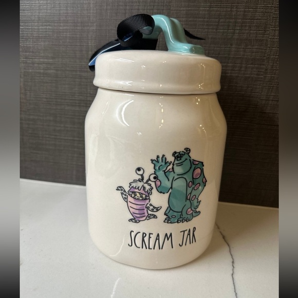 Rae Dunn | Dining | Rae Dunn Monsters Inc Scream Jar | Poshmark